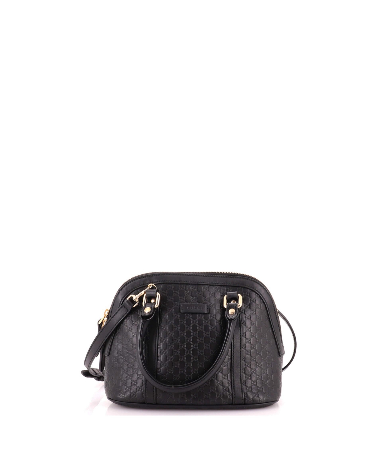 Click here for Pre-Owned Gucci Mini Convertible Dome Satchel Micr... prices
