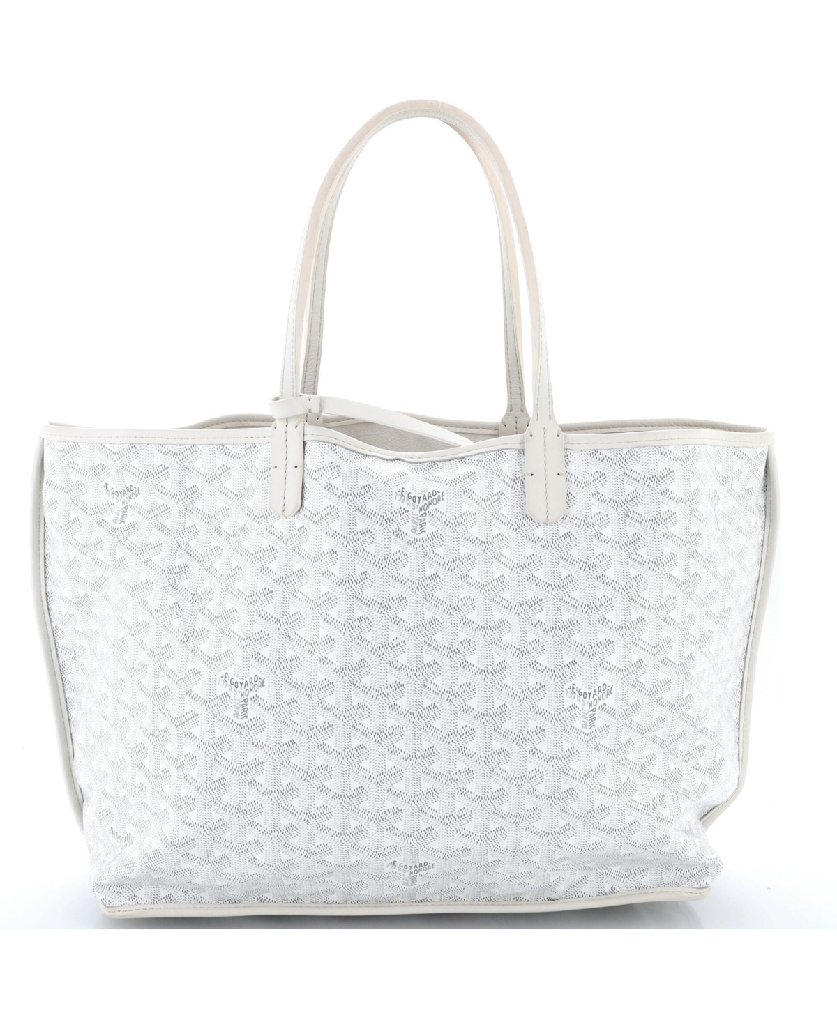Click here for Pre-Owned Goyard Pm Anjou Reversible Tote Coated C... prices