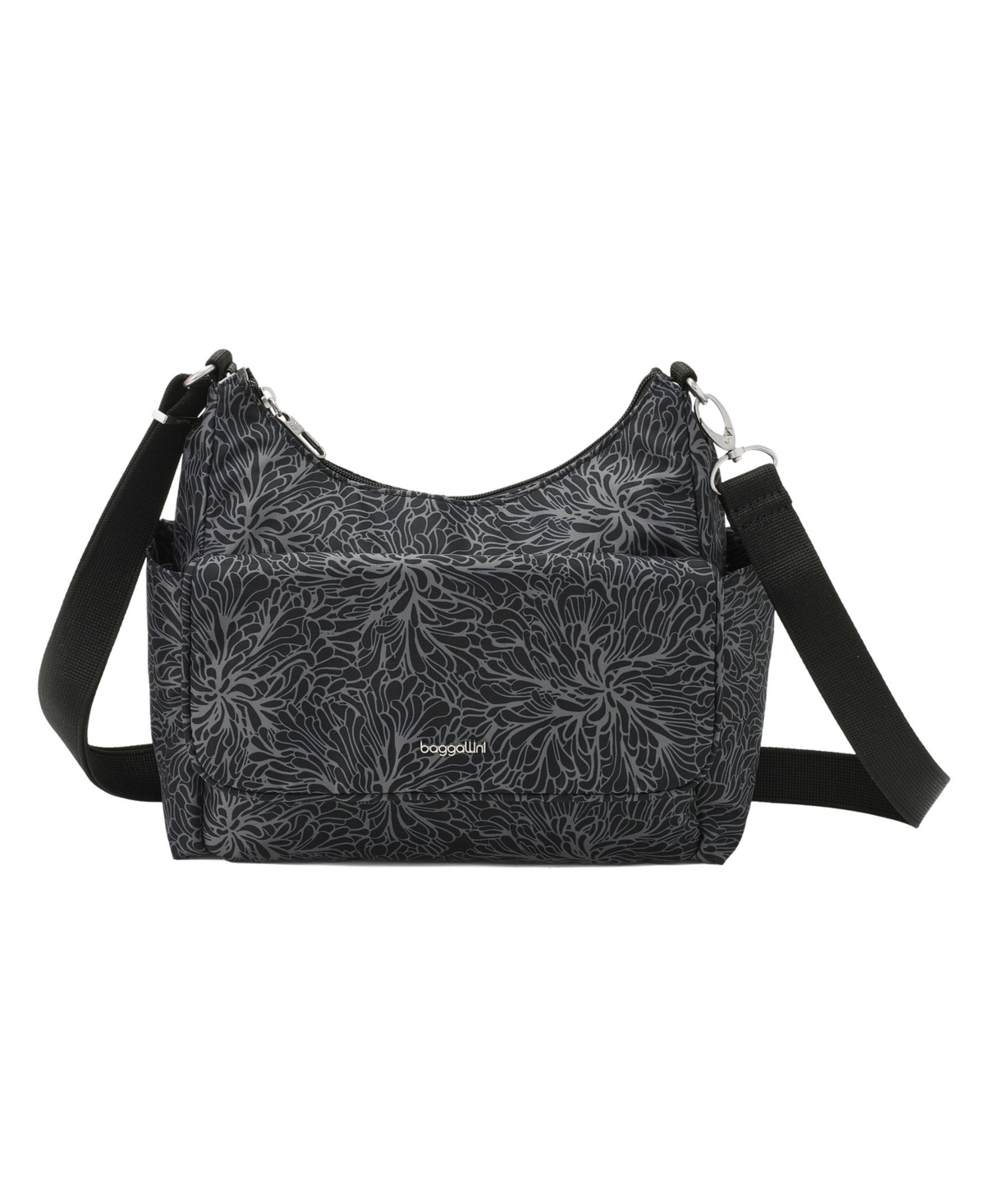 Click here for Baggallini Journey Anti-Theft Mini Hobo Handbag -... prices