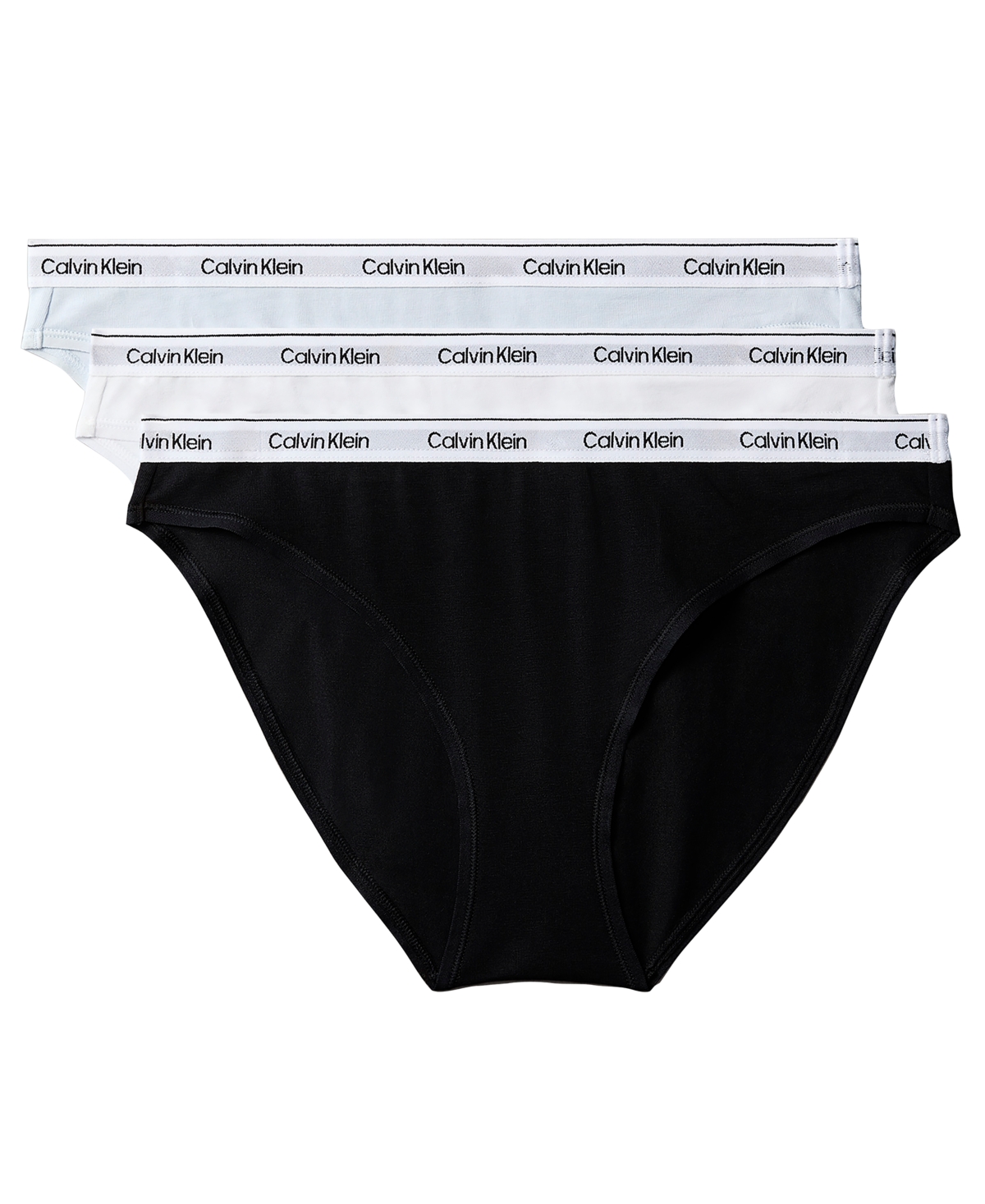 Click here for Calvin Klein Womens Modern Logo 3-Pack Bikini Unde... prices