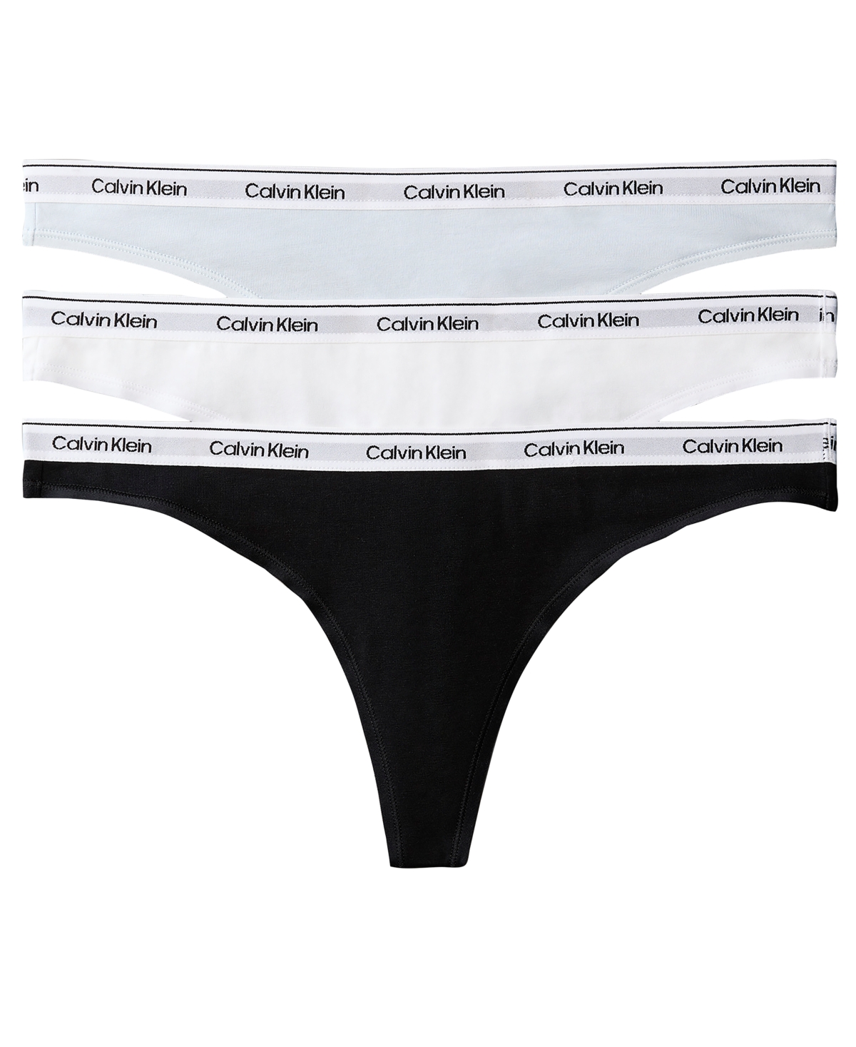 Click here for Calvin Klein Womens Modern Logo 3-Pack Thong Under... prices