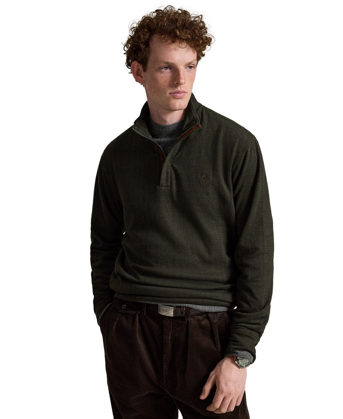 Click here for Polo Ralph Lauren Mens Luxury Classic-Fit Sweater... prices