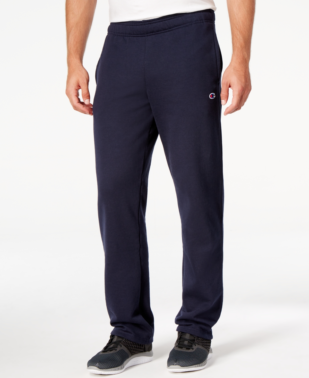 Click here for Champion Mens Powerblend Fleece Pants - Navy prices