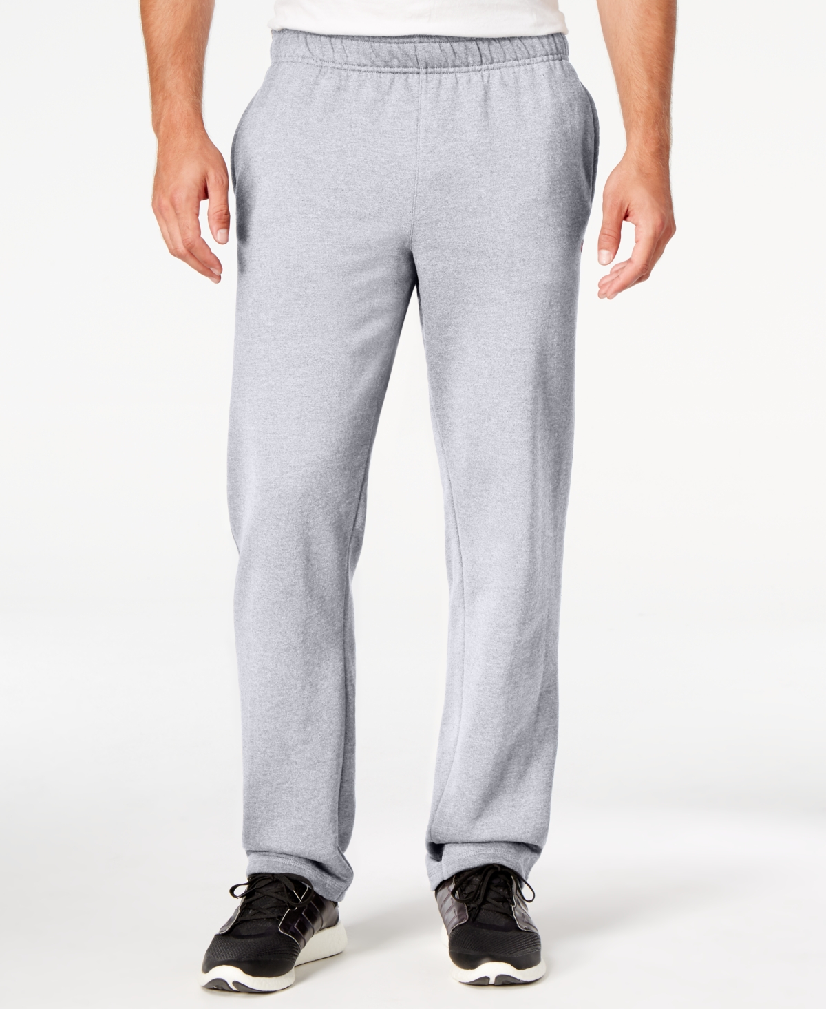 Click here for Champion Mens Powerblend Fleece Pants - Oxford Gra... prices
