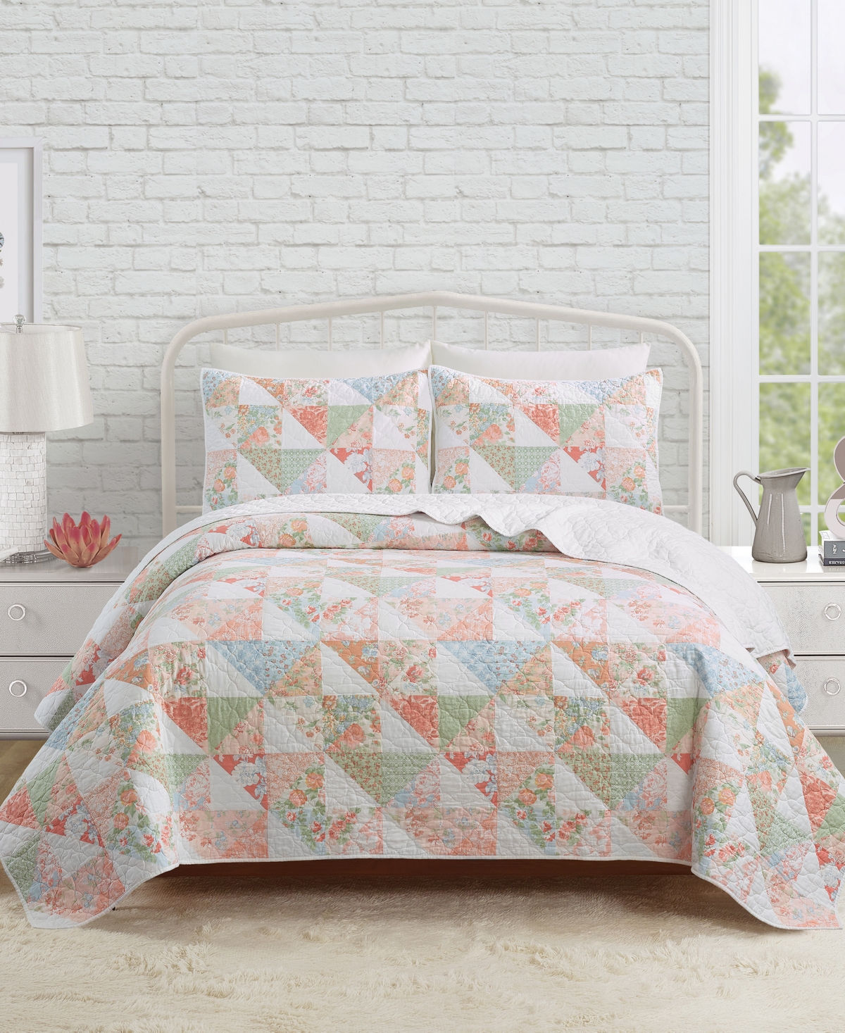 Click here for Modern Heirloom Coventry Pieced 3-Piece Quilt Set... prices