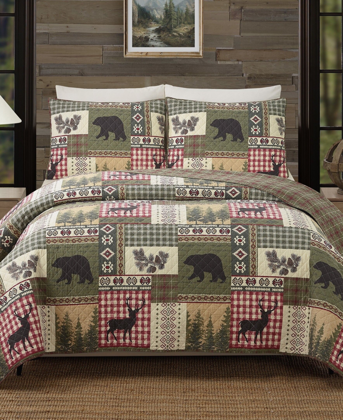 Click here for Modern Heirloom Dorset Reversible 2-Piece Quilt Se... prices