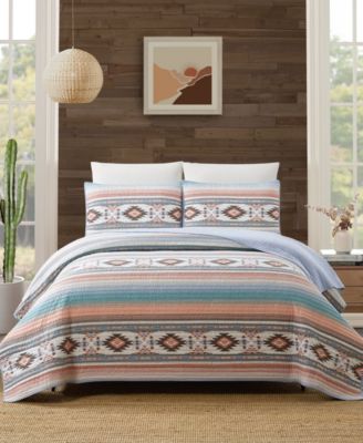 Click here for Modern Heirloom Sunset Canyon Reversible 3 Piece Q... prices