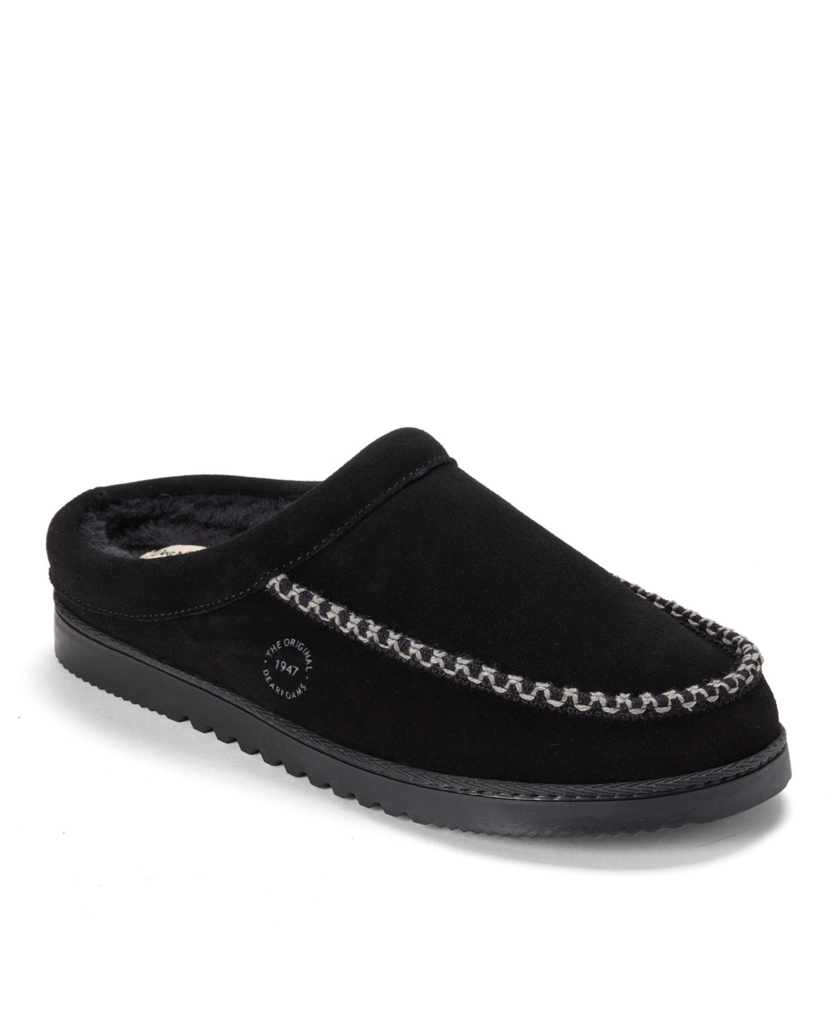 Click here for Dearfoams Mens Beckett Genuine Suede Clog Slippers... prices