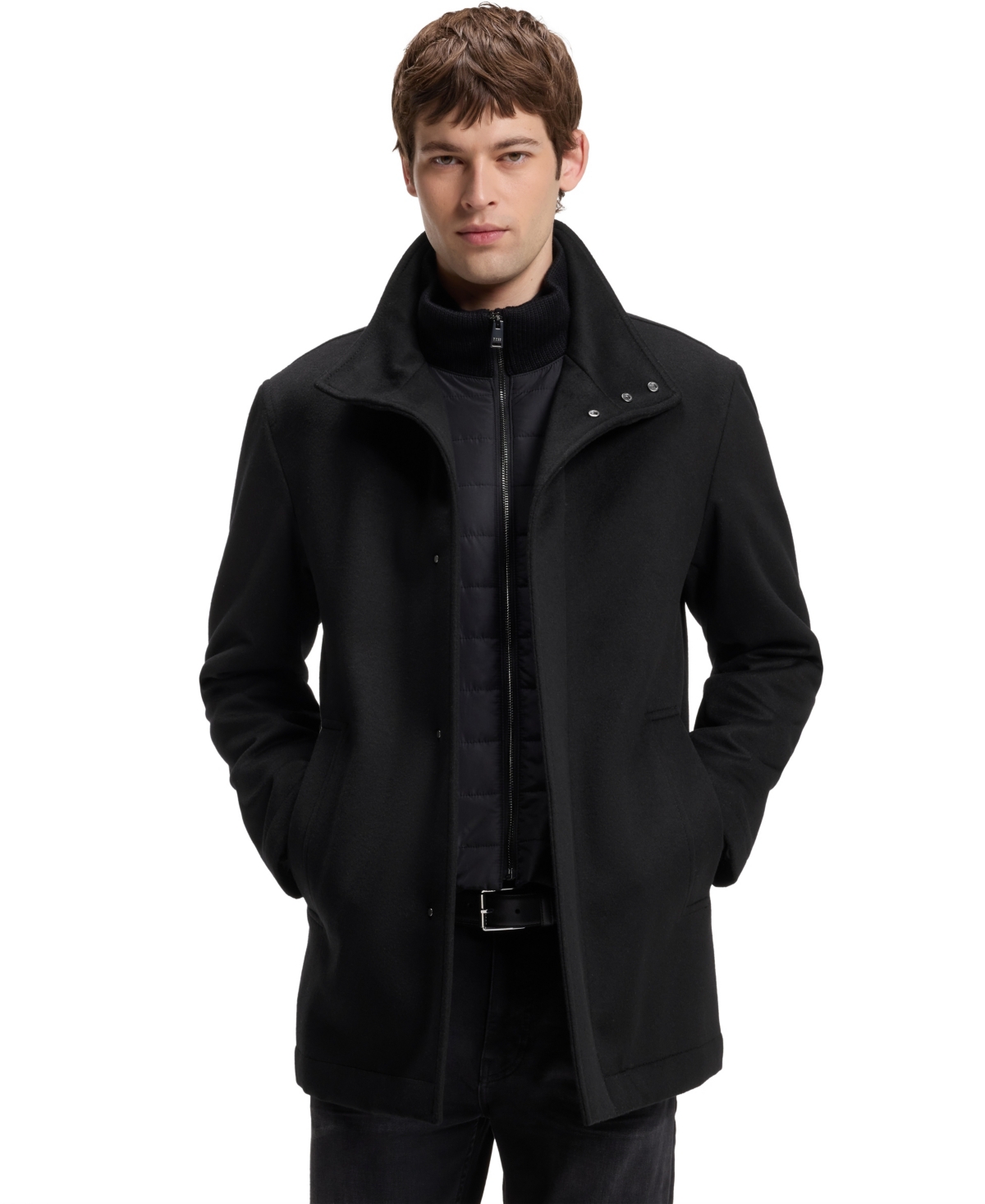 Click here for Boss by Hugo Boss Mens Regular-Fit Formal Coat - B... prices