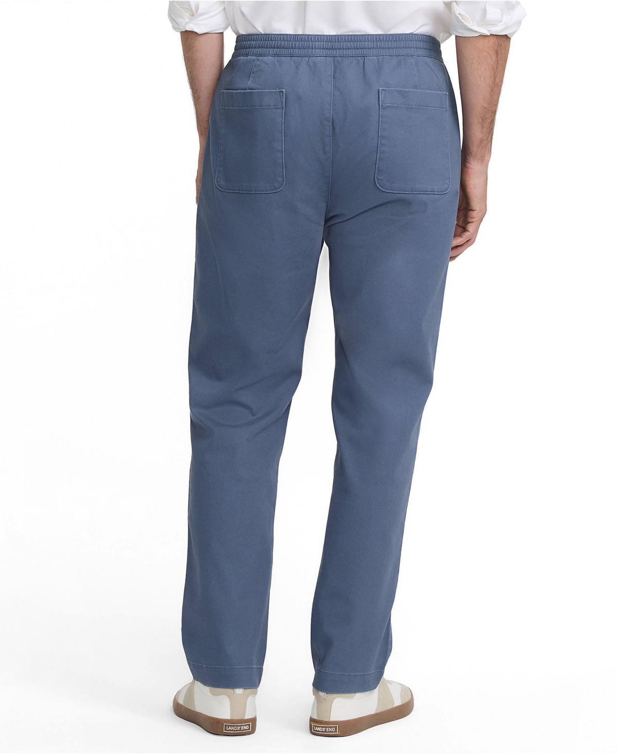 Click here for Lands End Mens Knockabout Elastic Waist Pant - Nig... prices