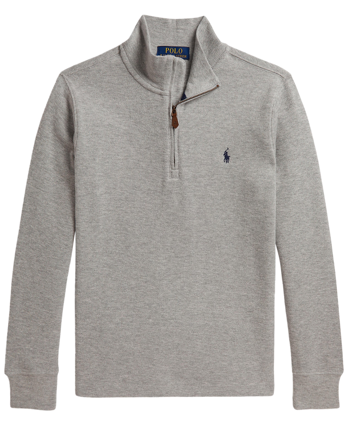 Click here for Polo Ralph Lauren Boys 8-20 Estate Rib Quarter-Zip... prices