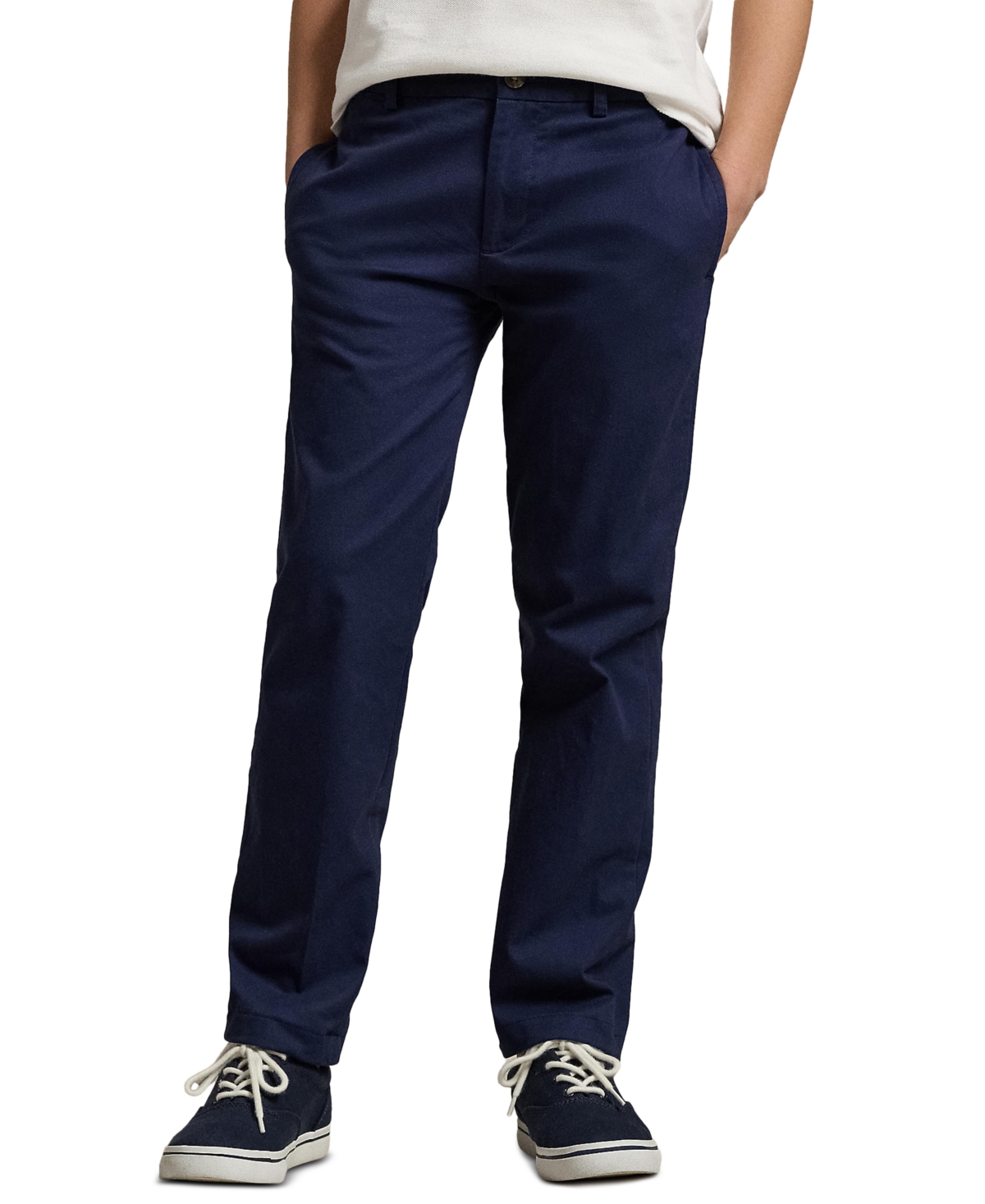 Click here for Polo Ralph Lauren Big Boys Straight Fit Stretch Tw... prices