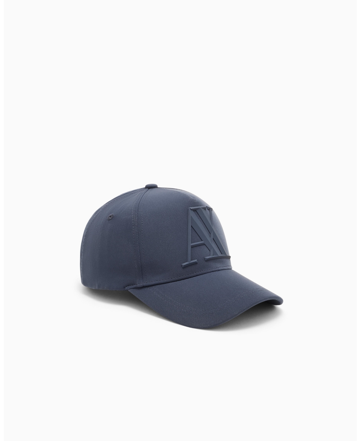 Click here for A|X Armani Exchange Mens Rubber Logo Hat - Indigo prices