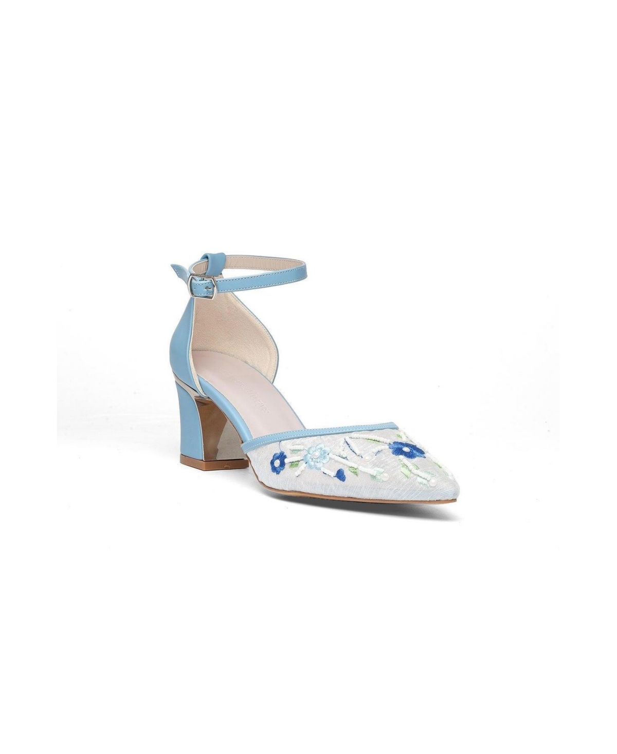 Click here for Prologue Shoes Womens Lorelai Block Heel Embroider... prices