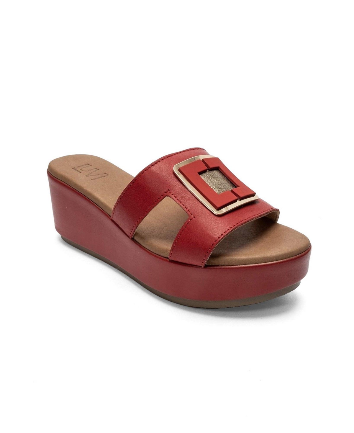 Click here for Forever and Always Shoes Womens Hiola Leather Plat... prices