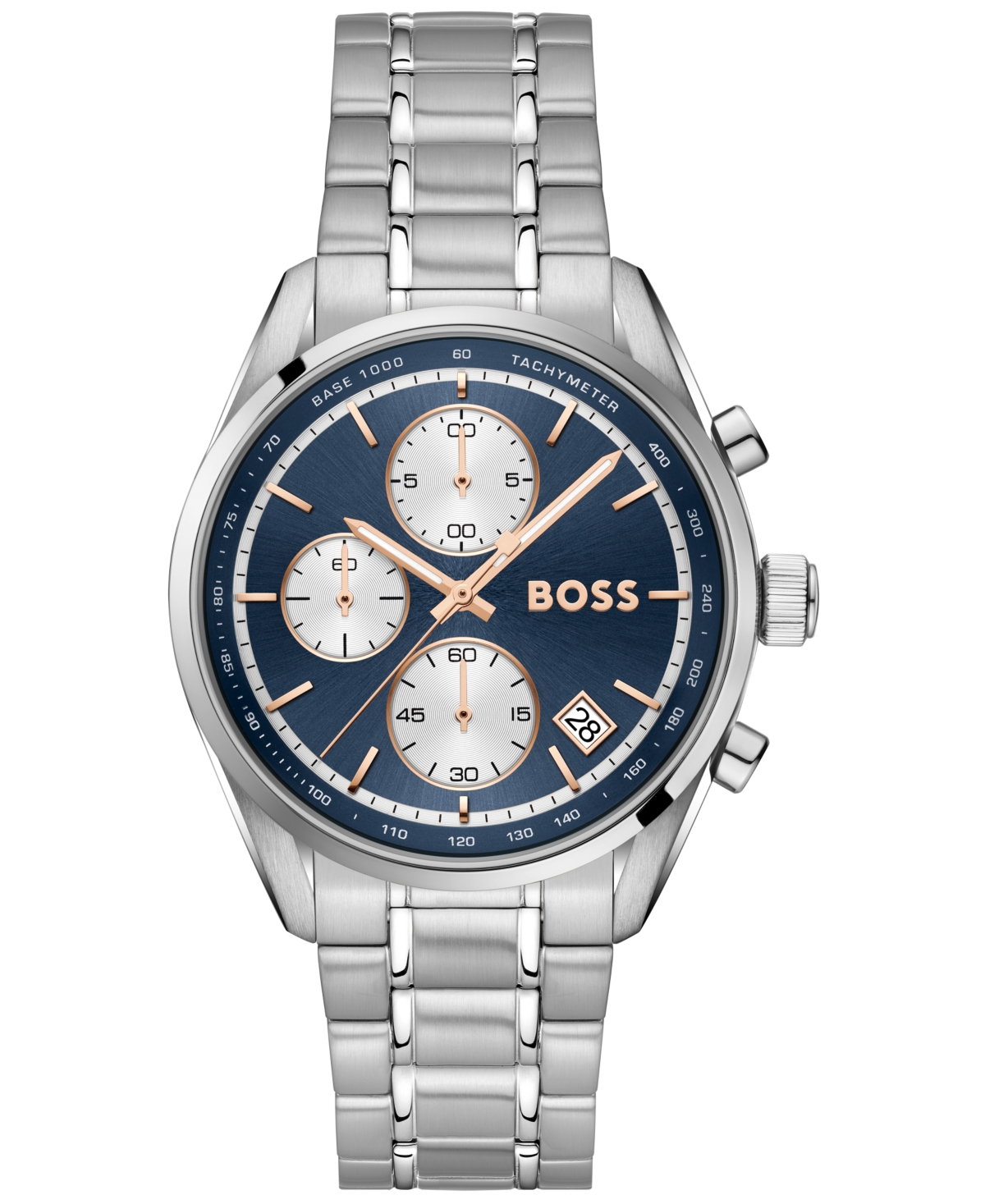 Click here for Hugo Boss Mens Grand Prix Quartz Chrono Stainless... prices