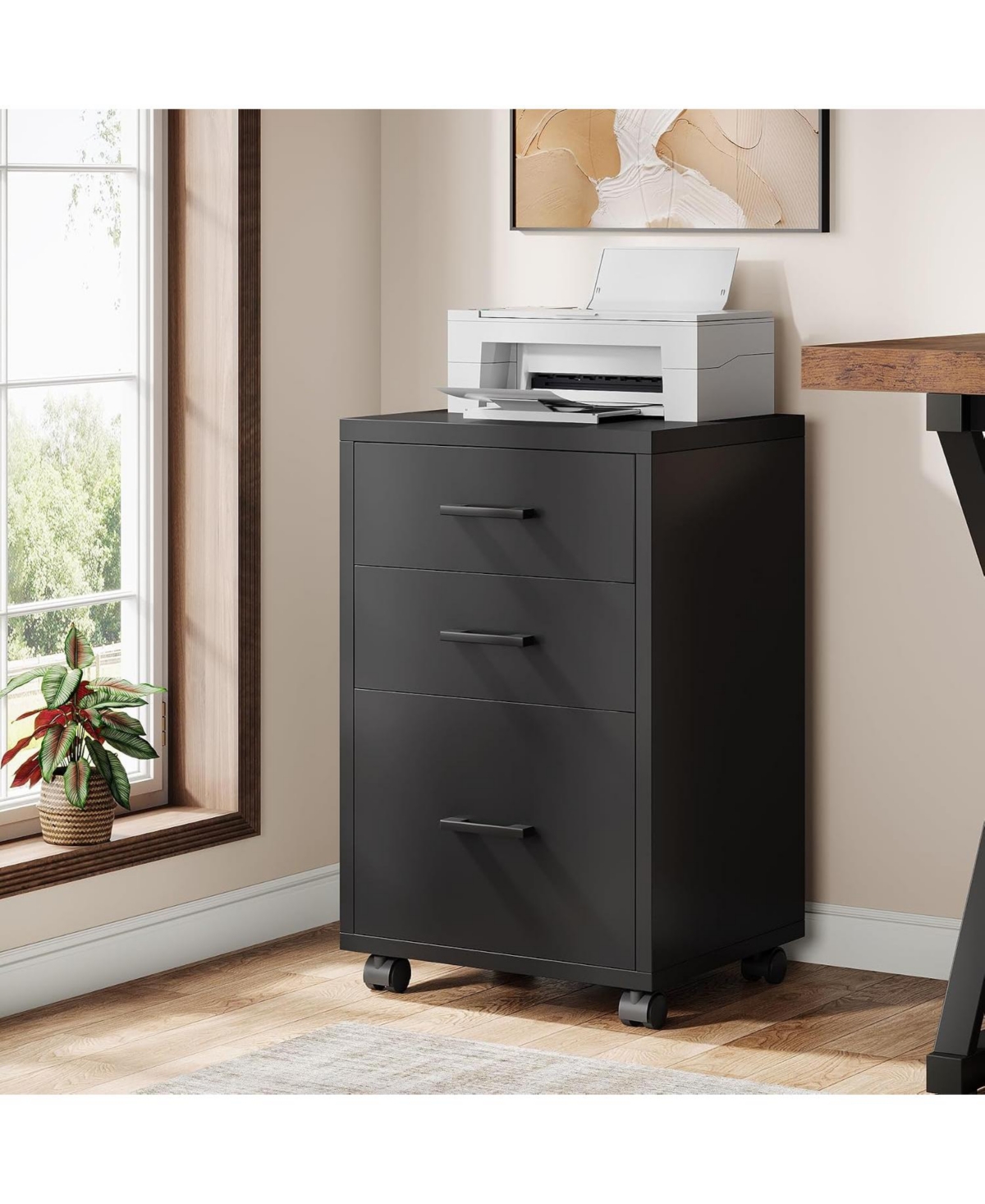 Click here for Tribesigns 3-Drawer Mobile File Cabinet with Caste... prices