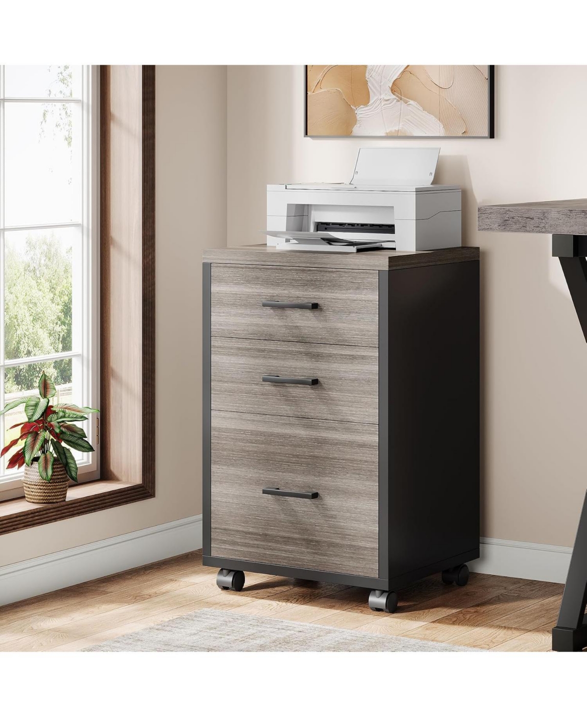 Click here for Tribesigns 3-Drawer Mobile File Cabinet with Caste... prices