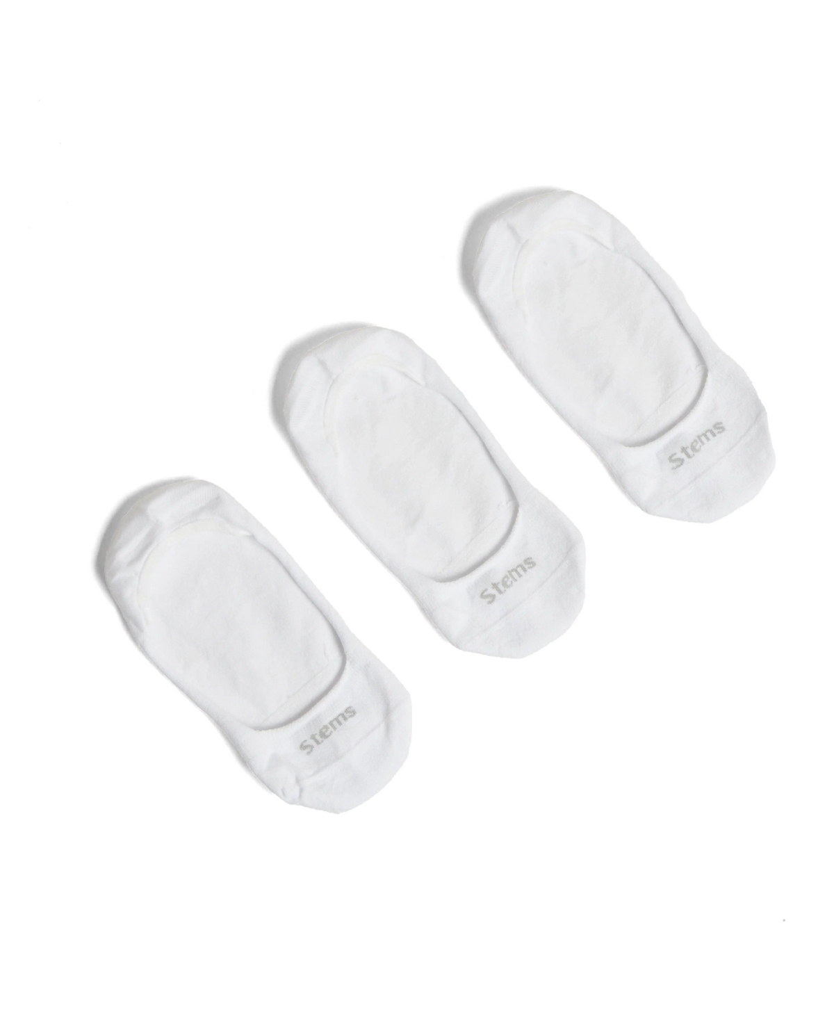 Click here for Stems Womens Invisible Step No-Show Silicone Heel... prices