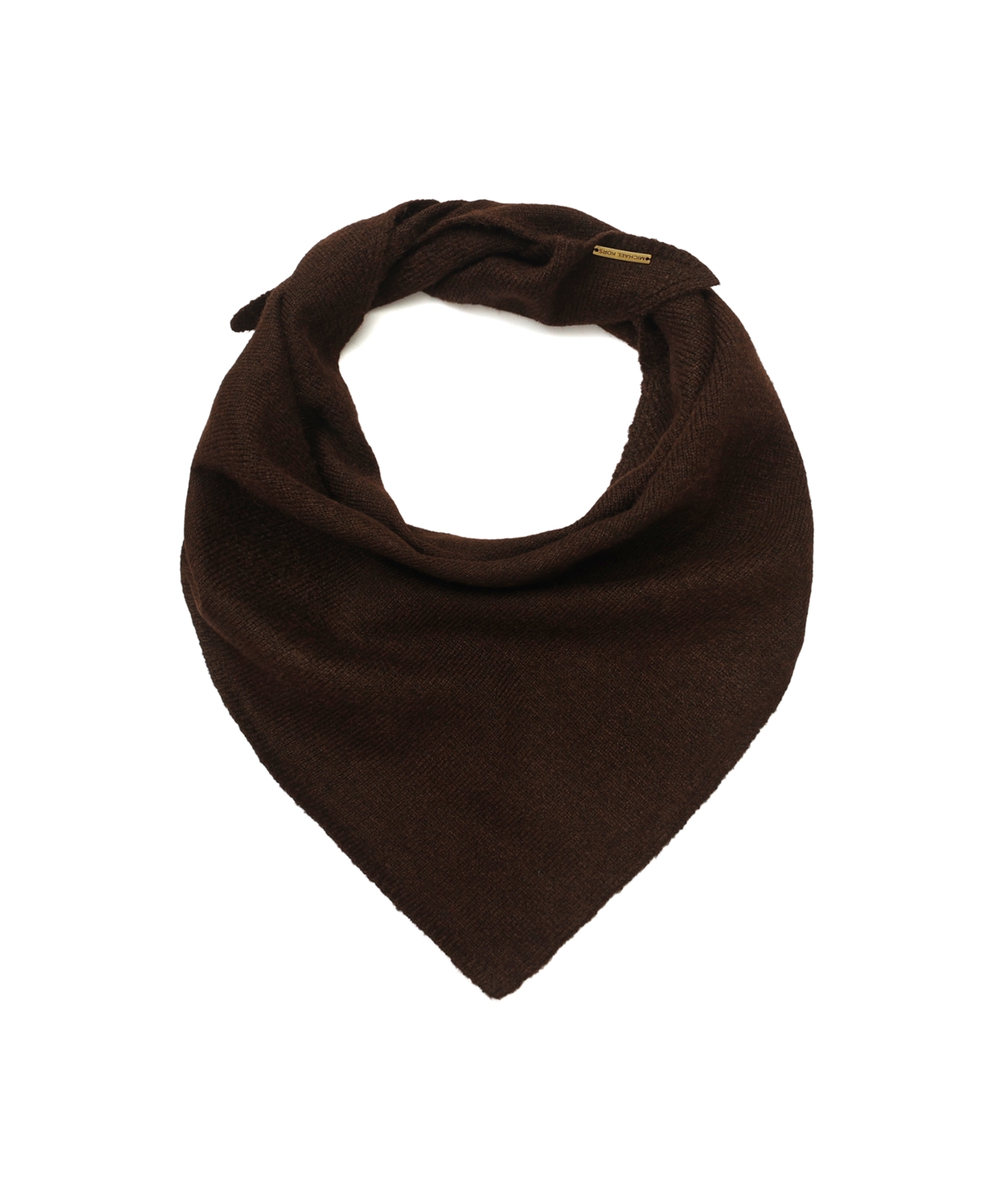 Click here for Michael Michael Kors Heather Triangle Scarf - Choc... prices
