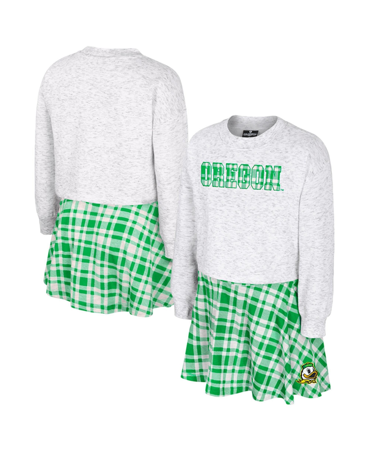 Click here for Colosseum Big Girls White Oregon Ducks Marceline P... prices