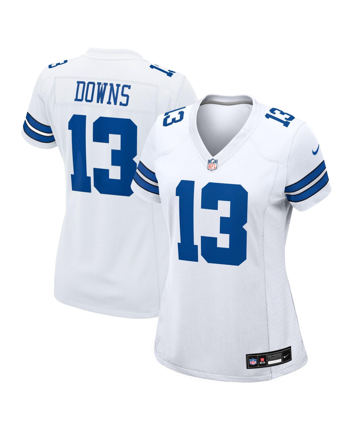 Click here for Nike Womens Dallas Cowboys Caleb Downs V-Neck Jers... prices