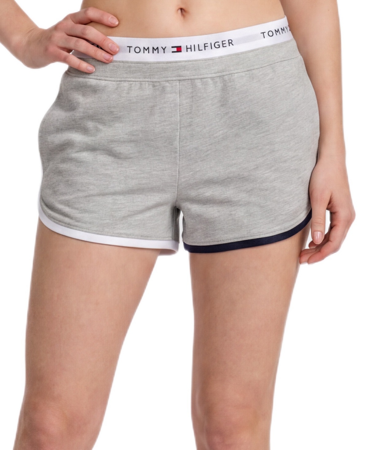 Click here for Tommy Hilfiger Womens Mid-Rise French Terry Boxer... prices