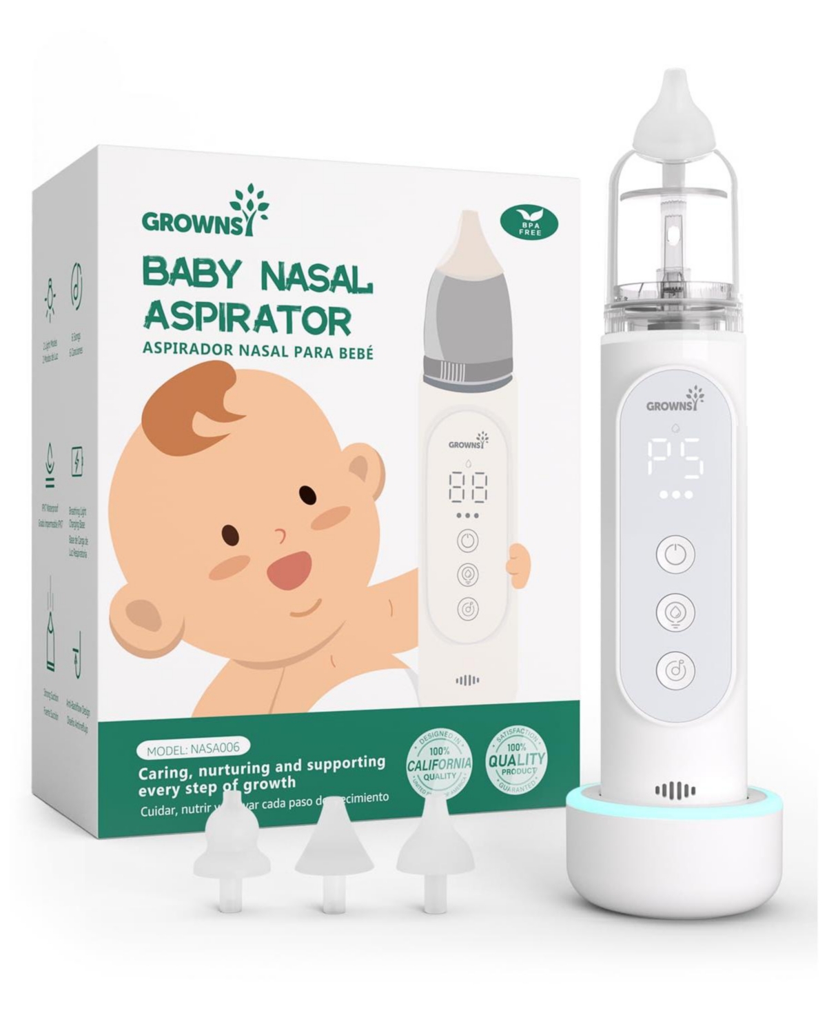 Click here for Grownsy Nasal Aspirator prices
