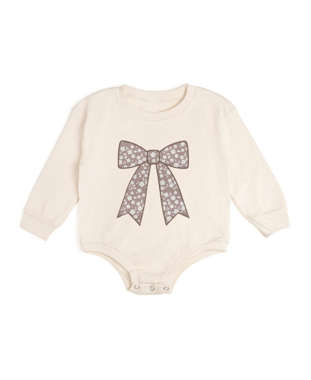 Click here for Sweet Wink Baby Girls Floral Bow Patch Long Sleeve... prices