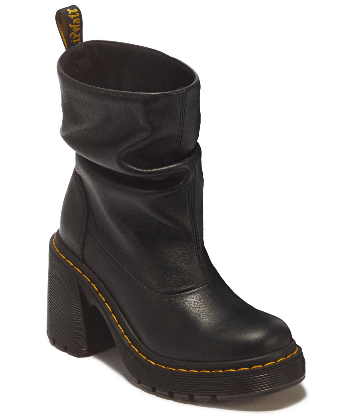 Click here for Dr. Martens Womens Kasey Lo Virginia Leather Pull-... prices