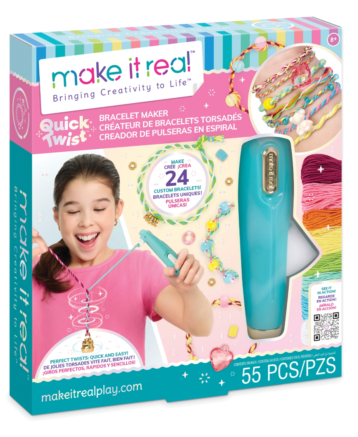 Click here for Make It Real Quick Twist Bracelet Maker  Ages 8+ -... prices