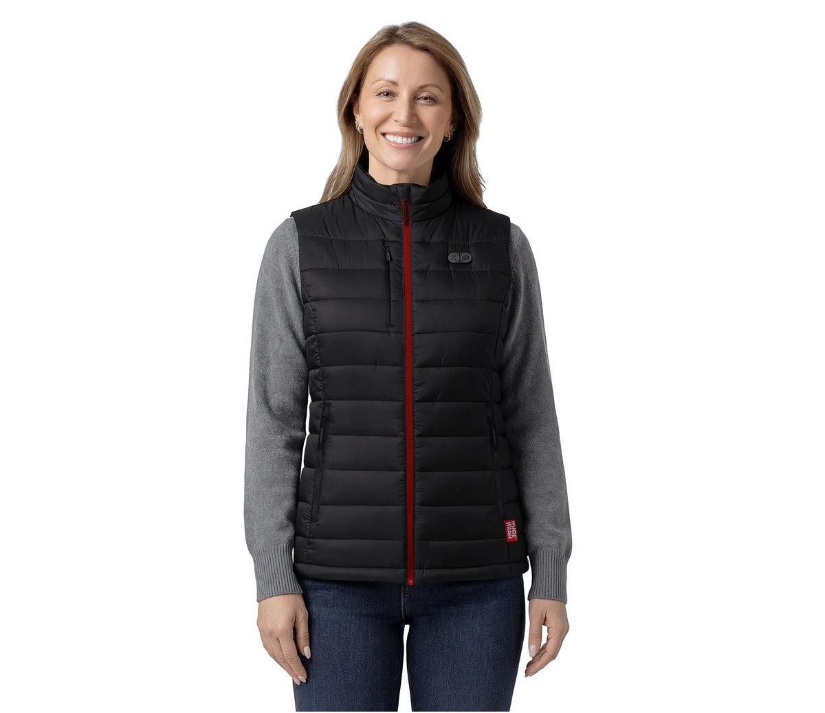 Click here for ororo Womens 6-Zone Classic Heated Vest - Black prices