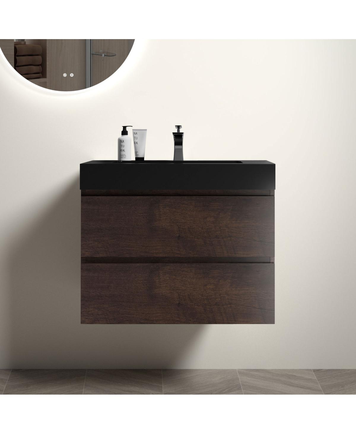 Click here for Sillysis 30 Floating Bathroom Vanity with Sink  Wa... prices
