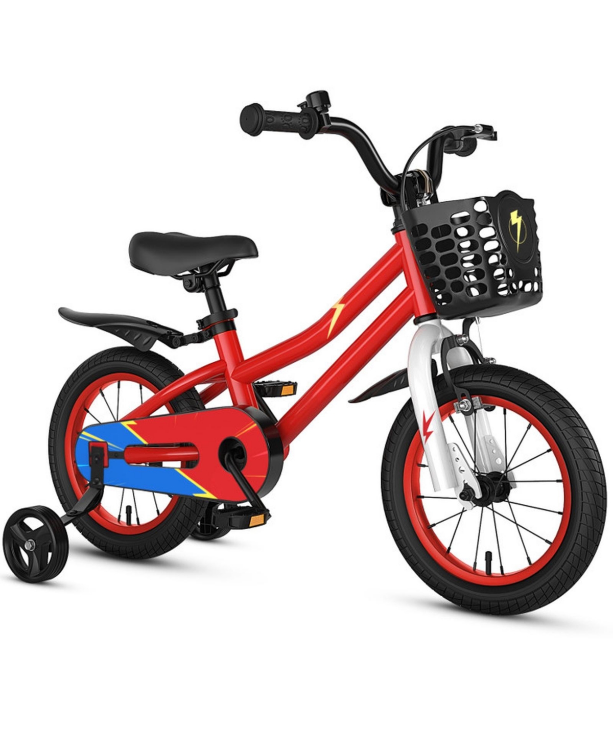 Click here for Hongge 14-Inch Kids Bike with Training Wheels Helm... prices