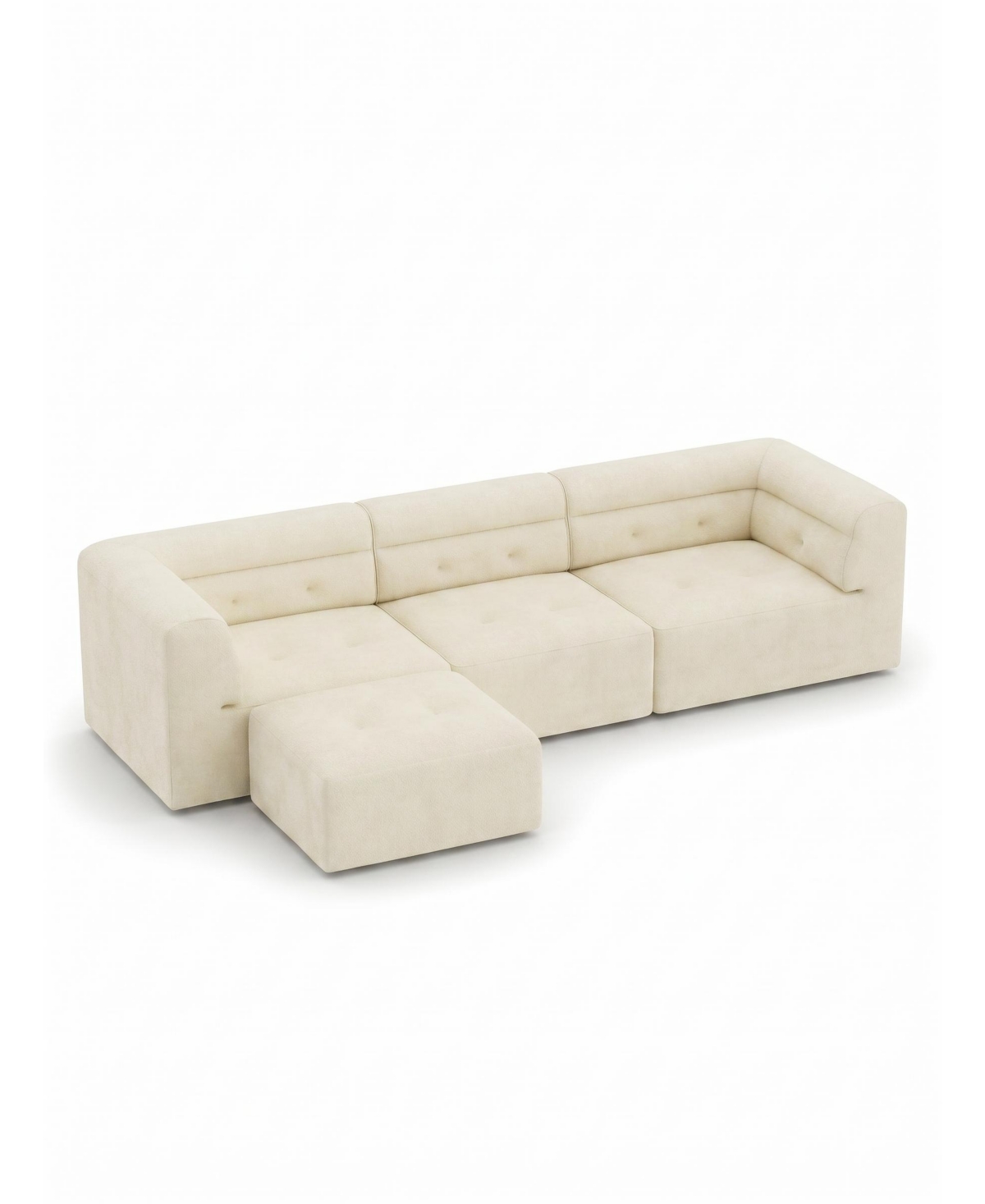 Click here for Aheaplus 4-Seater L-Shaped Modular Sectional Sofa... prices