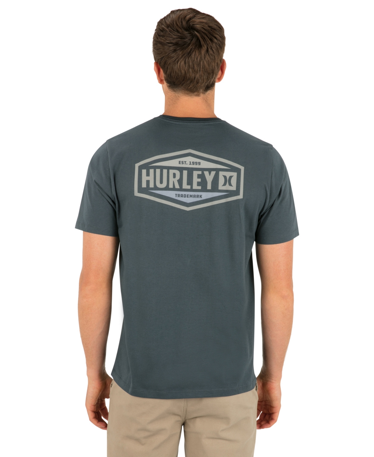 Click here for Hurley Mens Industry Artwork At Top Left Chest Reg... prices