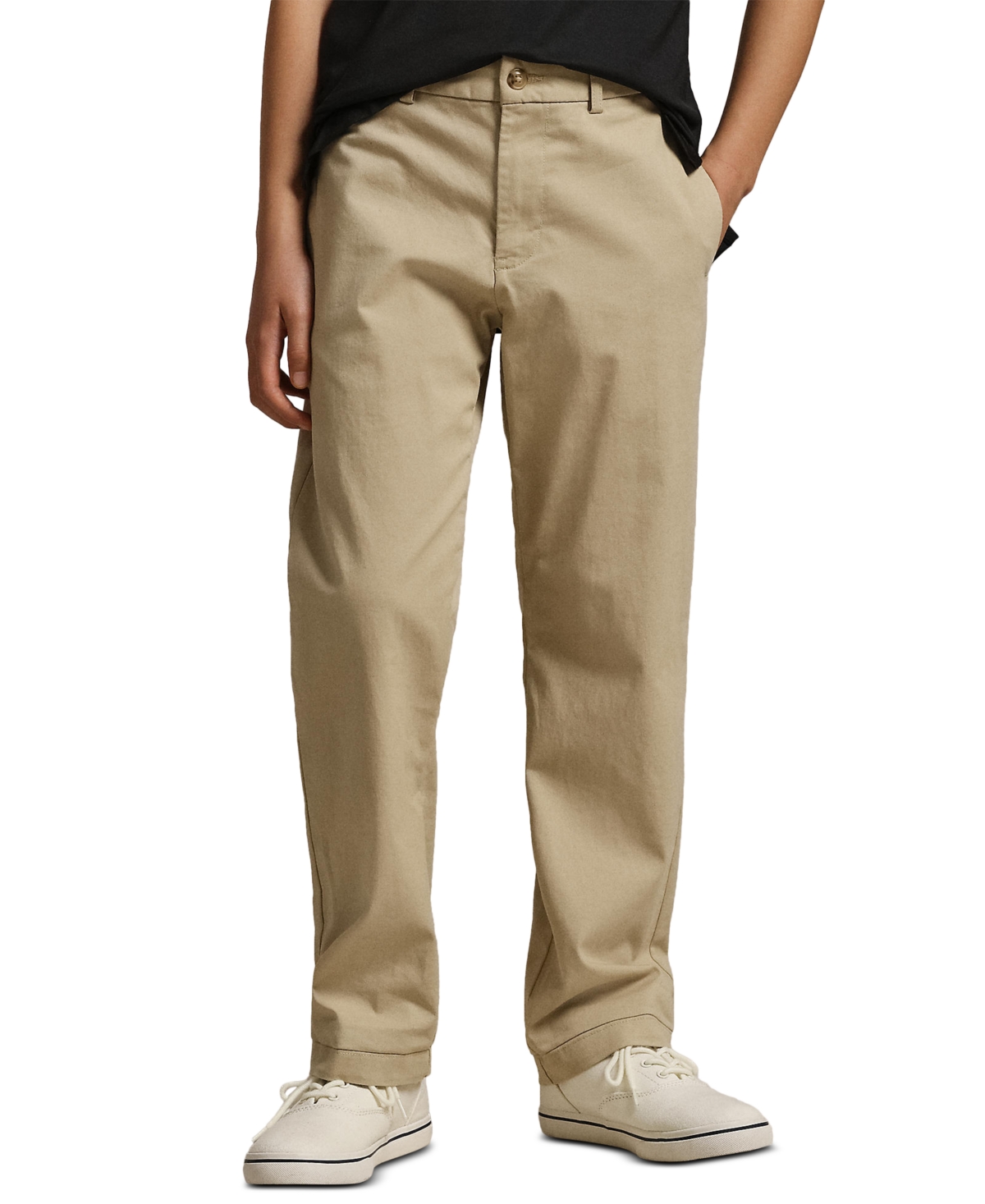 Click here for Polo Ralph Lauren Big Boys Straight Fit Stretch Tw... prices