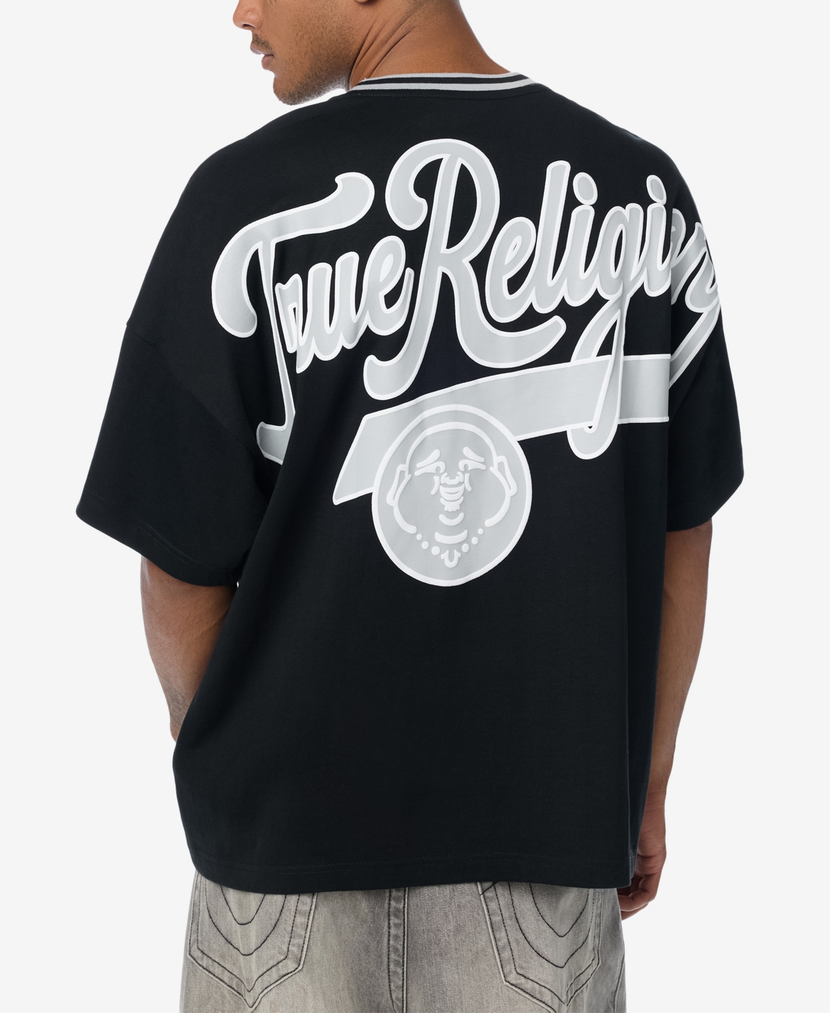 Click here for True Religion Mens Script Heavy Oversized T-Shirt... prices