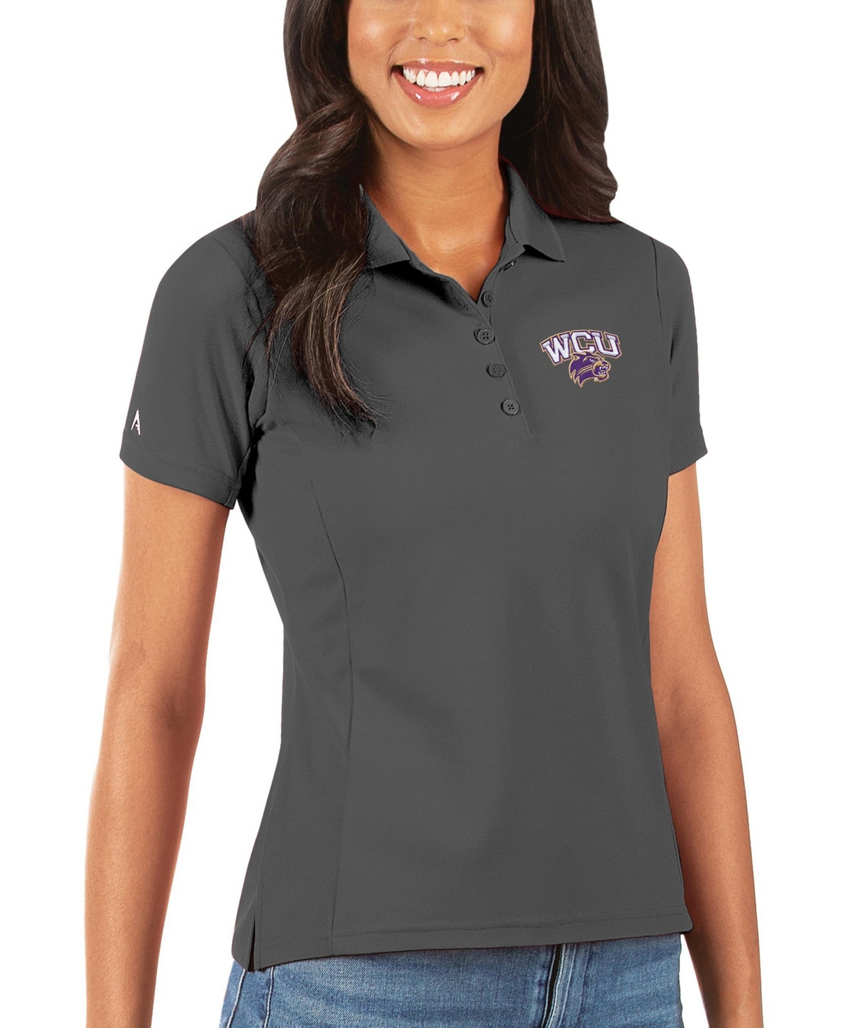 Click here for Antigua Womens Charcoal Western Carolina Catamount... prices