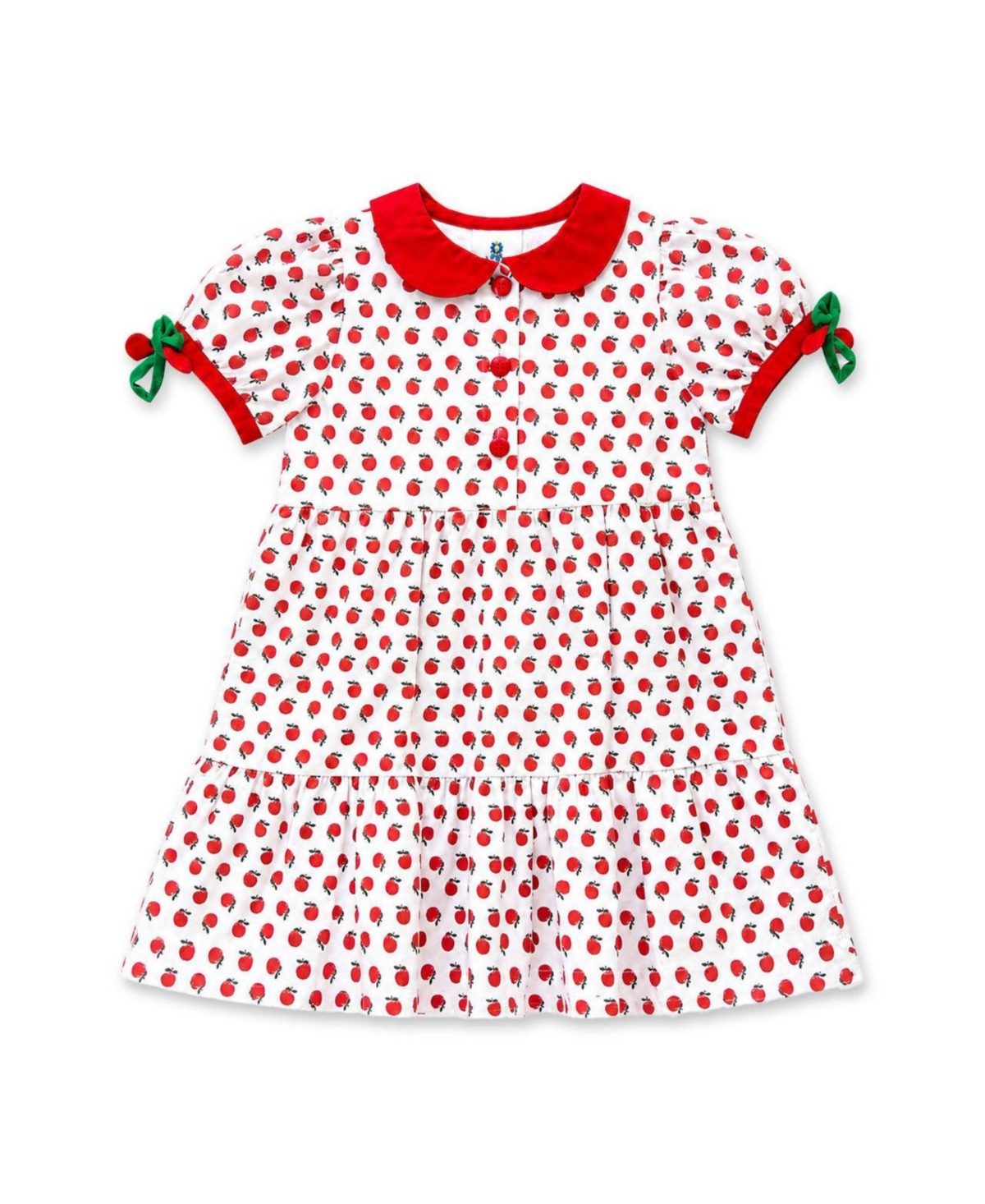 Click here for Florence Eiseman Little Girls (2T-6X) Apple Print... prices