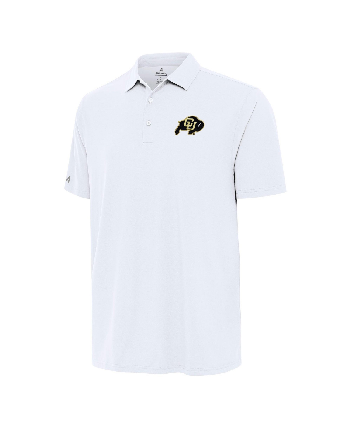 Click here for Antigua Mens White Colorado Buffaloes Era Polo Shi... prices