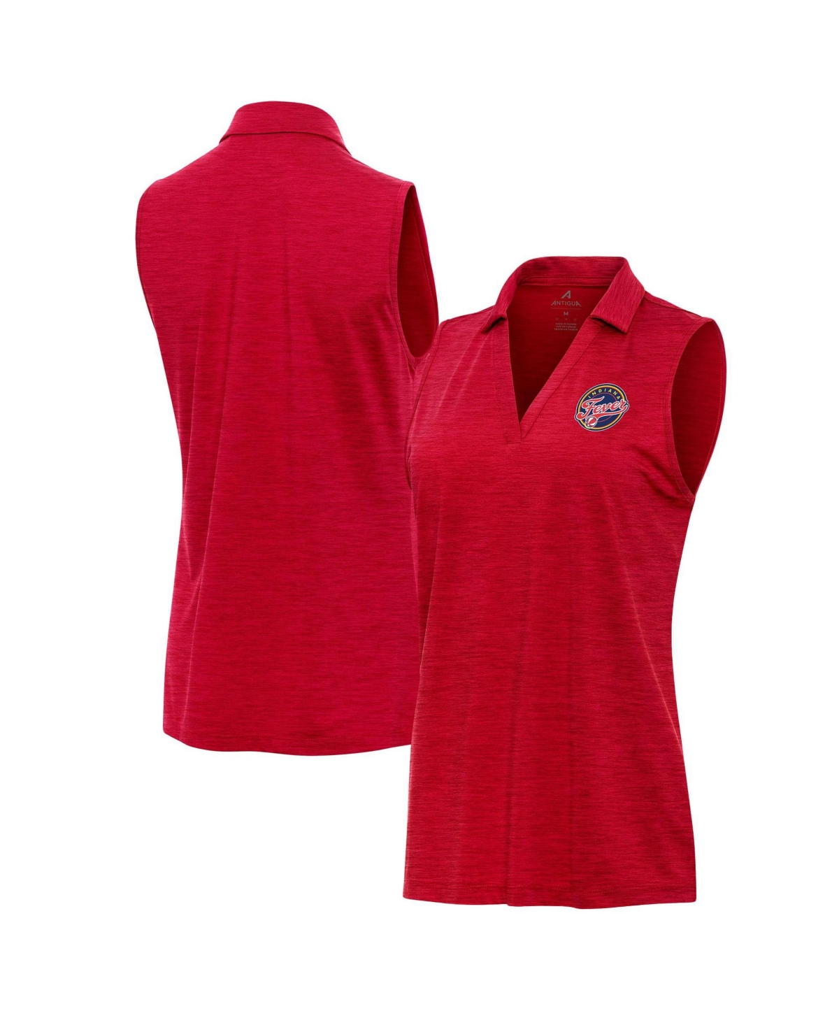 Click here for Antigua Womens Heather Red Indiana Fever Layout Sl... prices