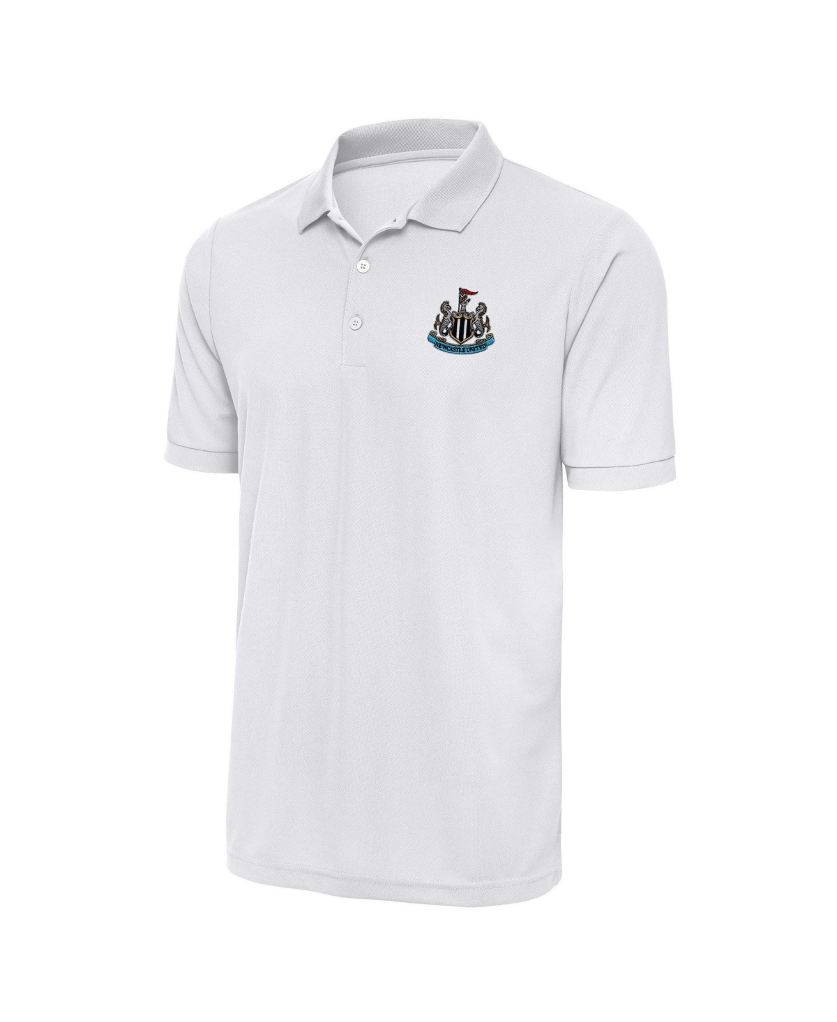Click here for Antigua Mens White Newcastle United Derive Polo Sh... prices