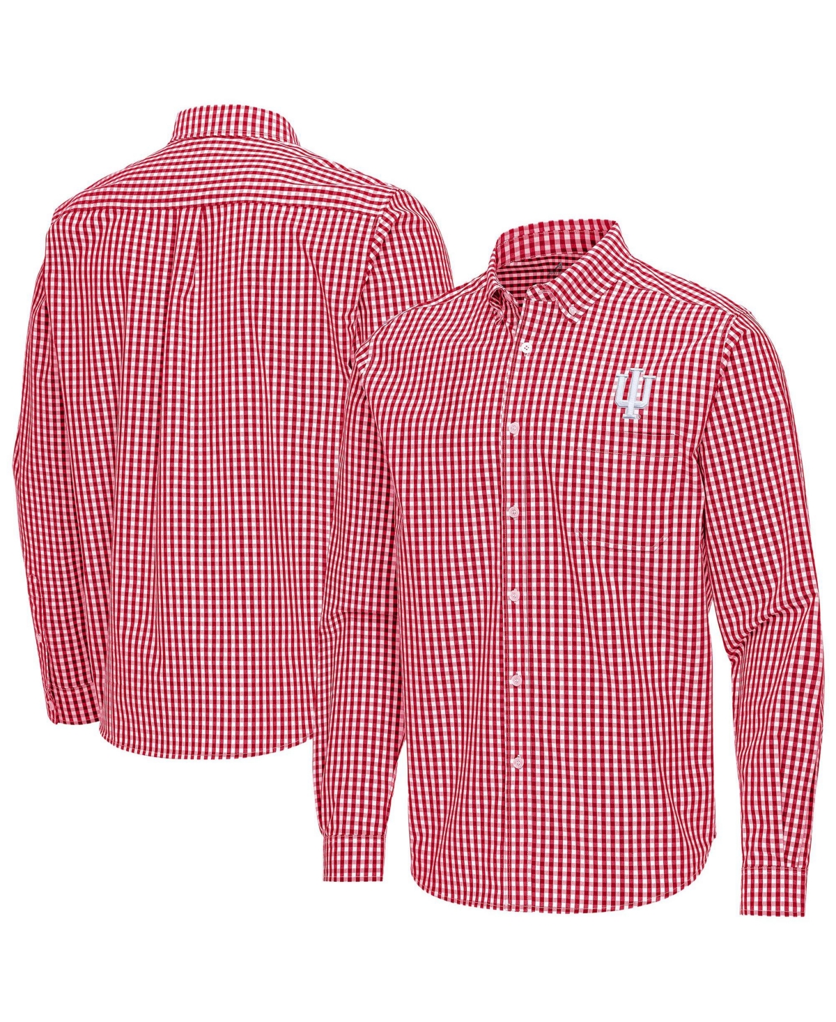 Click here for Antigua Mens Crimson Indiana Hoosiers Ellis Woven... prices