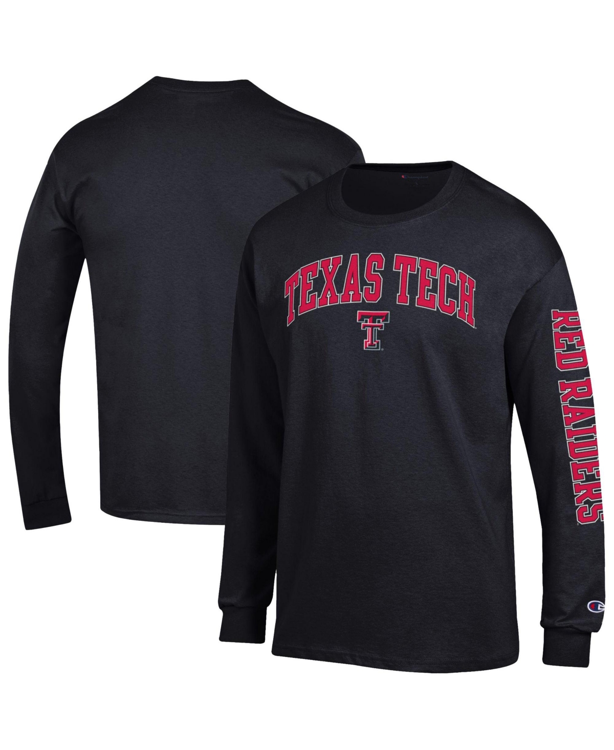 Click here for Champion Mens Black Texas Tech Red Raiders Arch Ov... prices