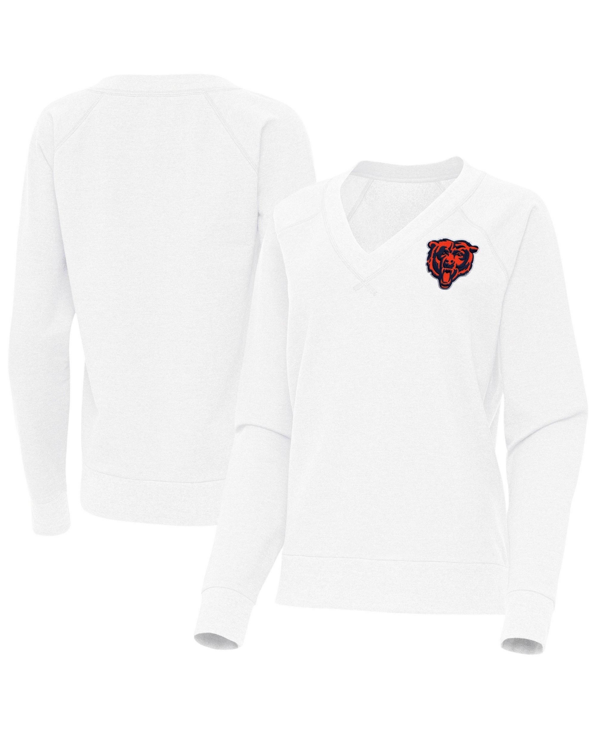 Click here for Antigua Womens Chicago Bears V-Neck Long Sleeves T... prices