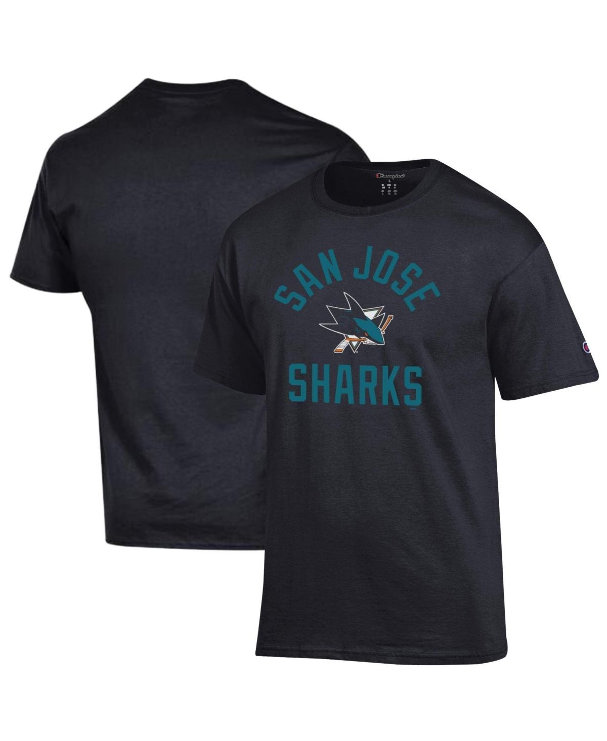 Click here for Champion Mens Black San Jose Sharks Primary Logo J... prices