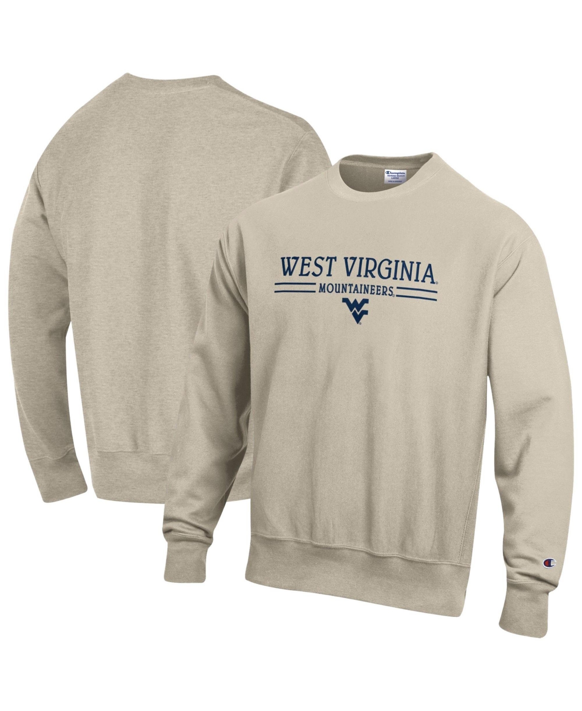 Click here for Champion Mens Oatmeal West Virginia Mountaineers R... prices