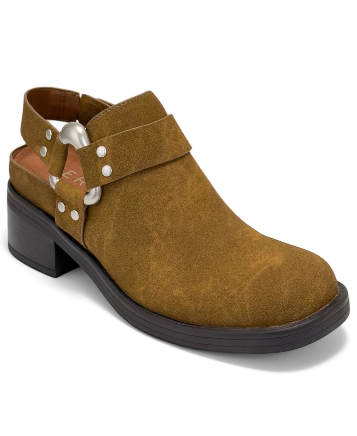 Click here for Aerosoles Womens Maya Slip-On Booties - Walnut Fau... prices