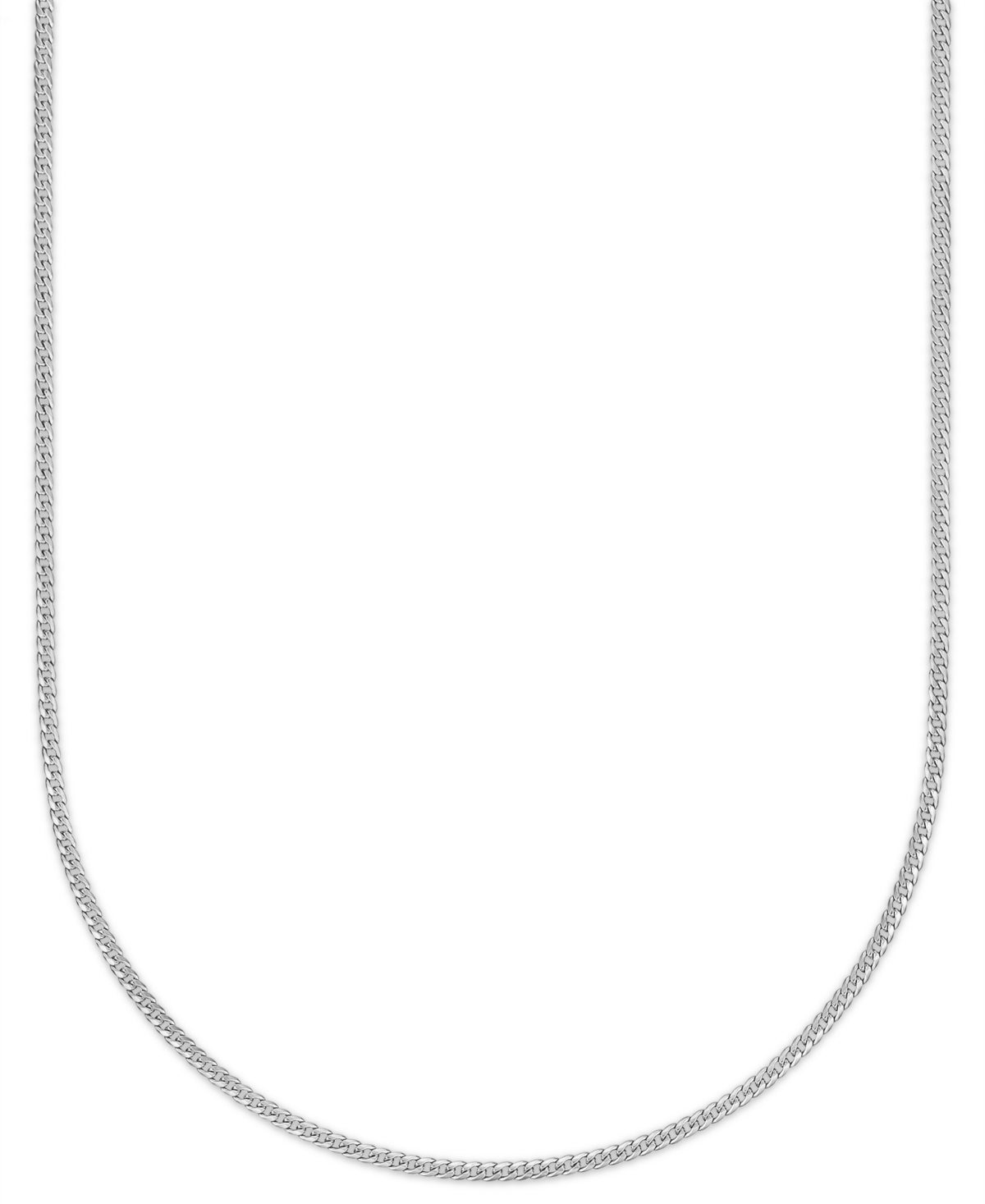 Click here for Macys Double-Sided Cuban Link Chain 20 Necklace in... prices